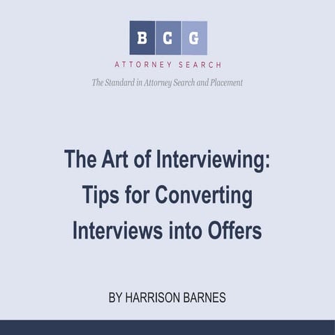 The Art of Interviewing_Tips for Converting Interviews Into Offers.pptx