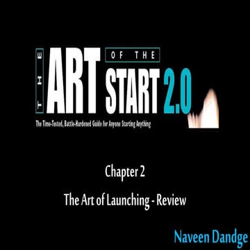 The art of lanching review | PPT