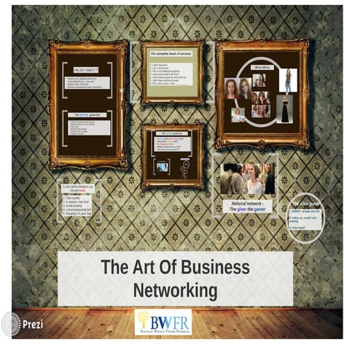 The art of networking workshop 2015 | PDF