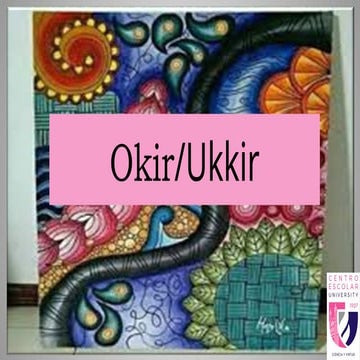 The Art of Okir is the art of carving by | PPTX