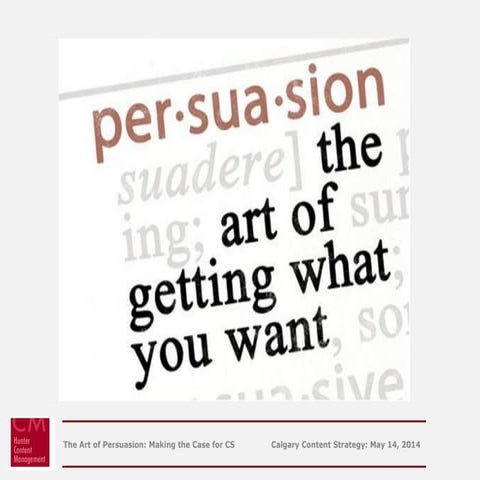 The art of persuasion | PPT