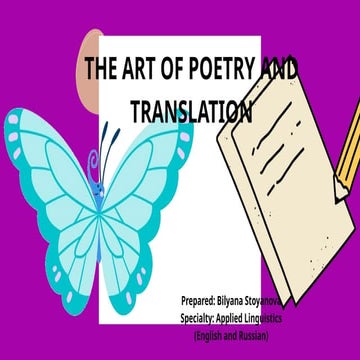 Poetry Translation | PPT