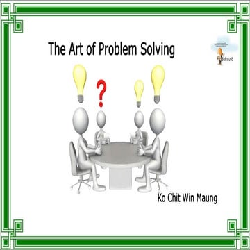 Powerpoint about The Art of Problem Solving.pptx