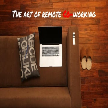 The art of remote co-working | PPT