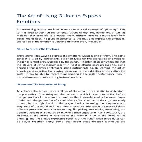 The Art of Using Guitar to Express Emotions.pdf