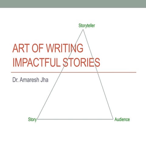 Art of writing impactful stories | PPTX