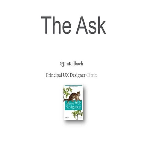The Ask | PPTX | Technology & Computing