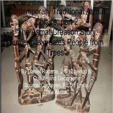 The asmat_creation_story_ | PPT