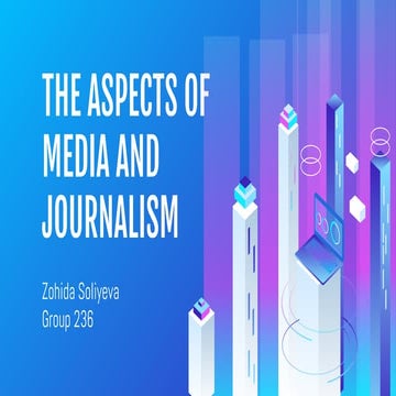 The aspects of media and journalism | PPT