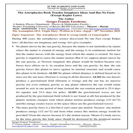 The Astrophysics Book Teaches Imaginary Ideas And Has No Facts (Except ...
