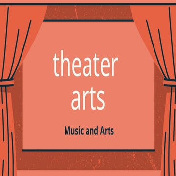 MUSIC & ARTS: Theater Arts in Southeast Asia | PPTX