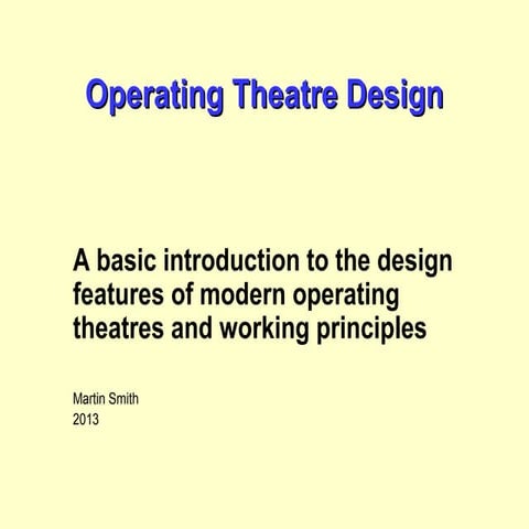 Theatre intro design principles - sep 2013 | PPT