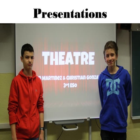 Theatre Presentations | PPT
