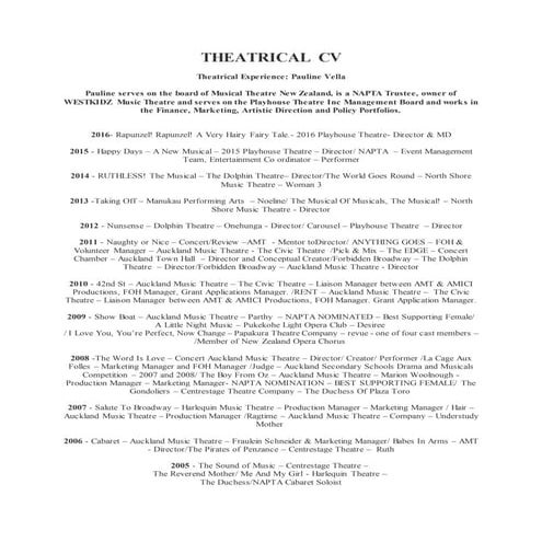 Stuart Halusz CV general | DOC