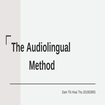 The Audiolingual Method.pdf