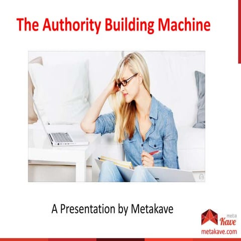 The authority building machine | PPT