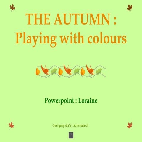 The Autumn | PPS