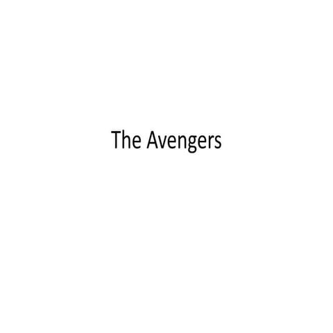 The avengers | PPT