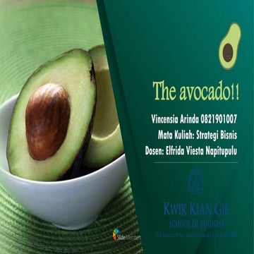 The avocado | PPTX