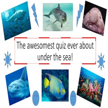 Quiz about under the sea | PPTX