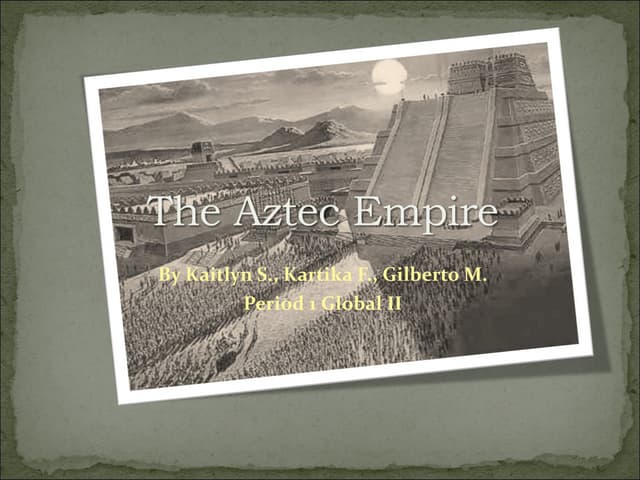 Aztec Civilization | PPT