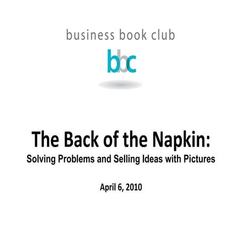 The Back of the Napkin | PPT