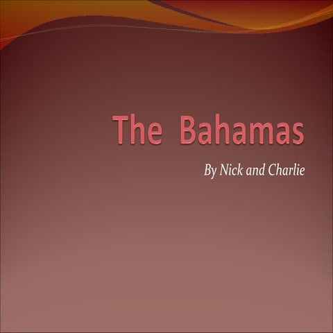 The bahamas | PPT