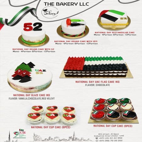 Celebrating National Day of UAE: The Bakery Express | PDF