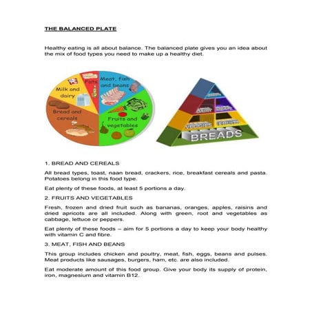 The balanced plate | DOCX