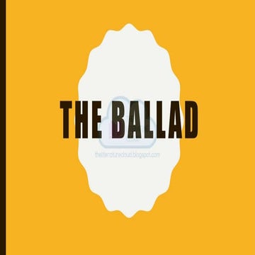 The ballad | PDF