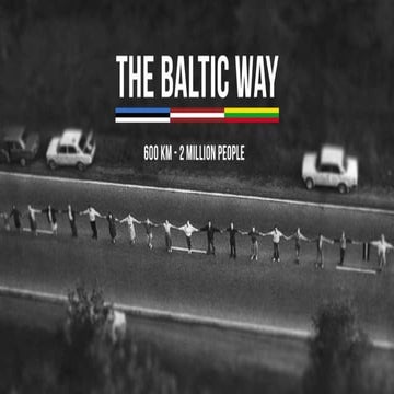 The Baltic Way | PPTX