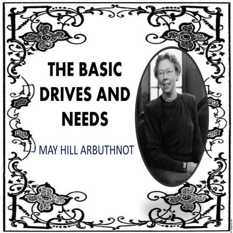 The basic drives and needs | PPTX