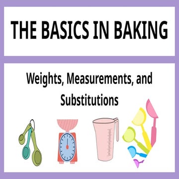 The Basics in Baking Grade 9 TLE PPT.pptx