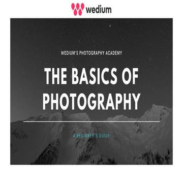 The Basics of Photography.pdf | Photography | Arts and Crafts