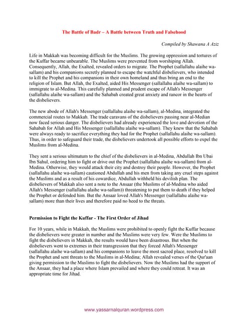 The First Pledge Of Aqabah | PDF