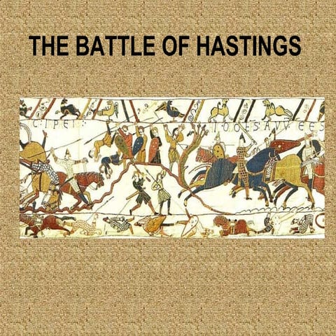 The battle of hastings | PPT