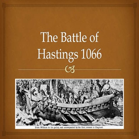 The Battle of Hastings 1066.pptx