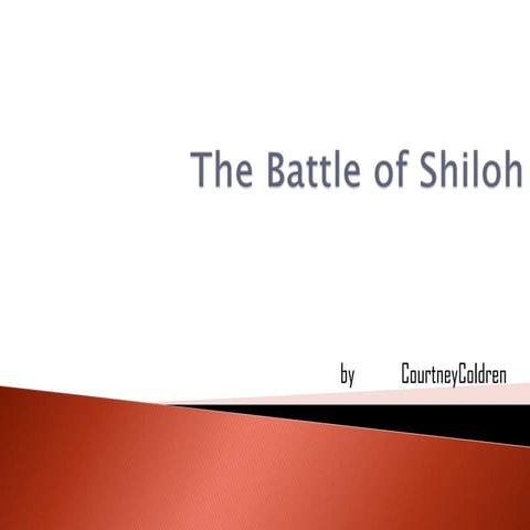 Shiloh battle | PPTX