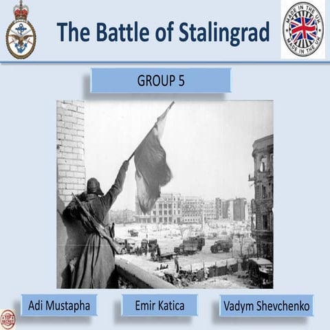 Battle of stalingrad | PPTX