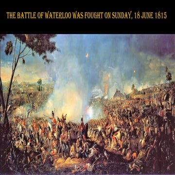 The battle of Waterloo | PDF