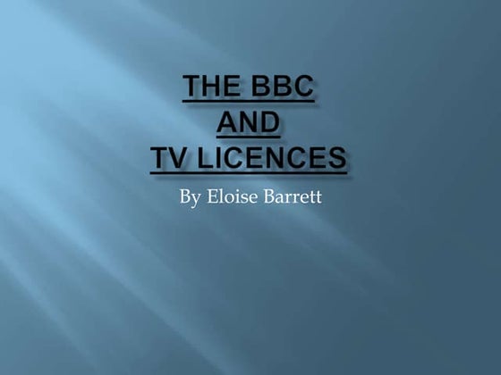 BBC presentation | PPT