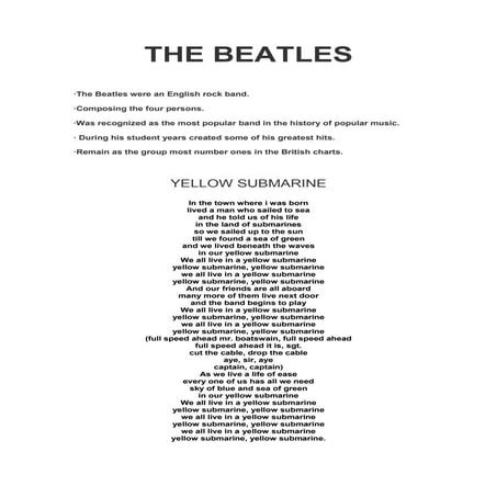 The beatles | DOCX