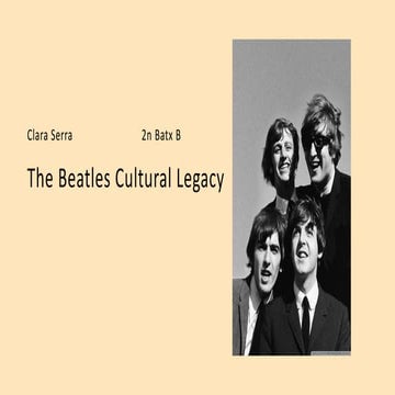 The Beatles Cultural Legacy.pptx
