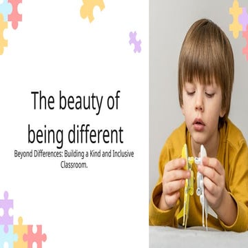 The Beauty of Being Different: Embracing Diversity and Creating a More ...