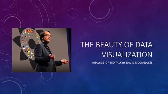 The beauty of data visualisation | PPT