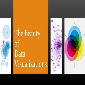 The beauty of data visualization | PPT