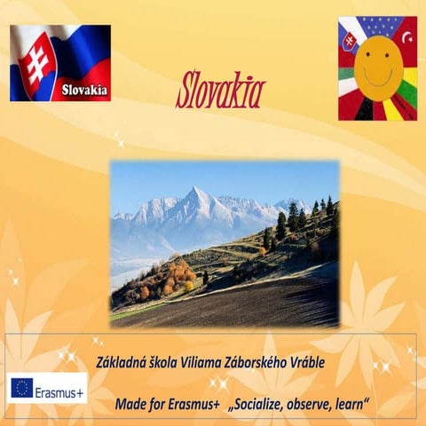 The beauty of Slovakia presentation | PPTX