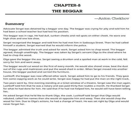 The Beggar-Summary-Moments-Class 9-NCERT.docx