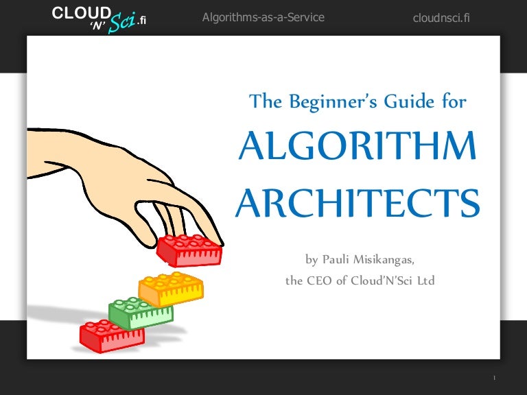 The Beginner's Guide for Algorithm Architects