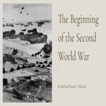 The beginning of world war 2.ppt